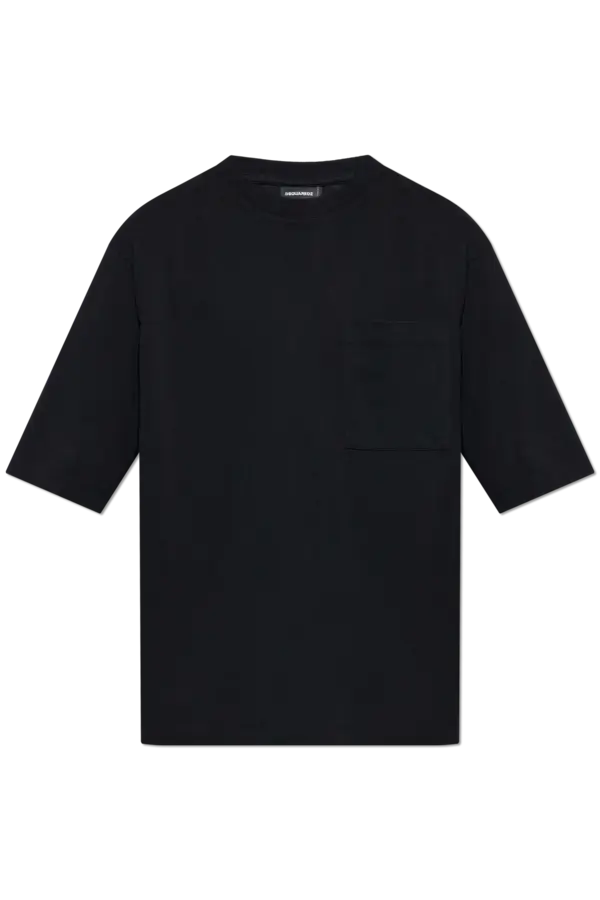 Dsquared2 T-shirt With Pocket - Black