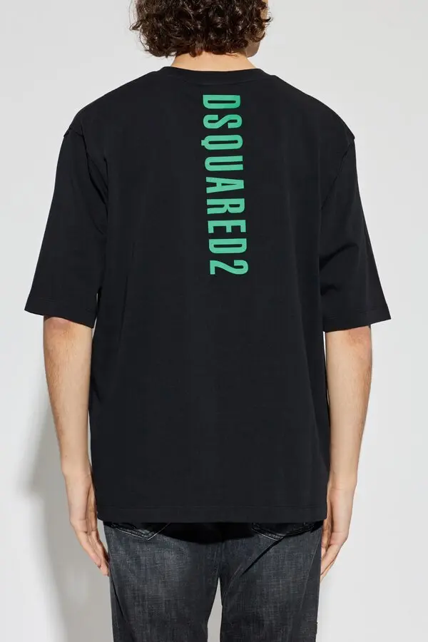 Dsquared2 T-shirt With Pocket - Black