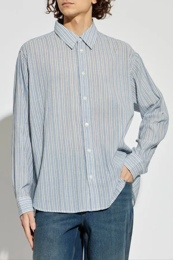 MARANT Cybilio" Shirt - Light Blue