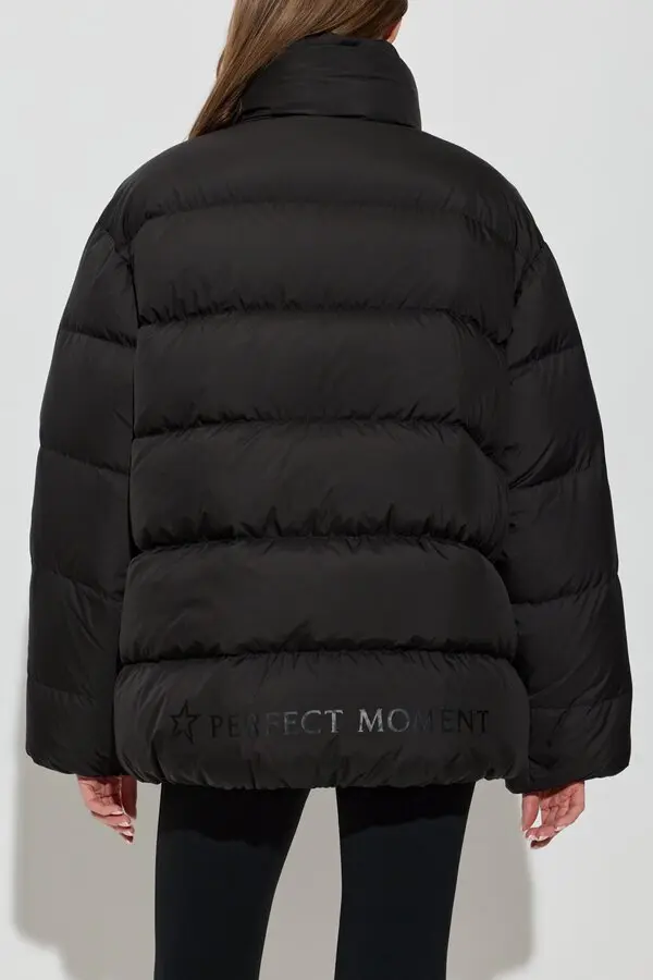 Perfect Moment Quilted Down Jacket With Stand-up Collar