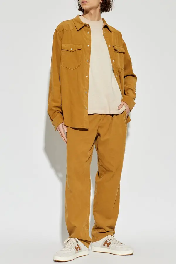 MARANT Corduroy Nirlen Trousers - Brown