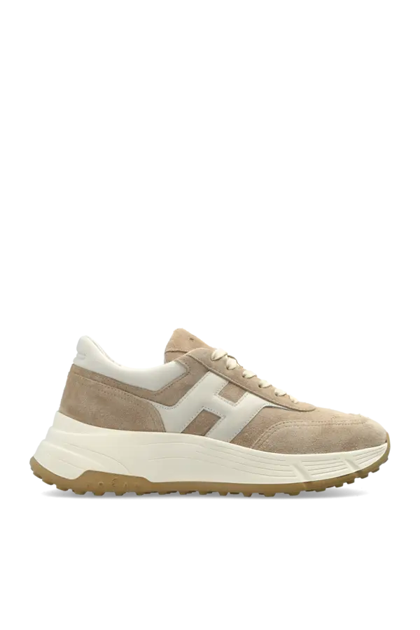 Hogan Hi-fi' Sports Shoes - Beige