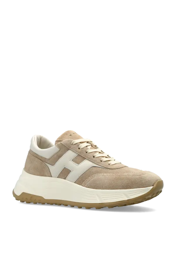 Hogan Hi-fi' Sports Shoes - Beige