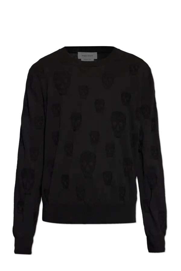 Alexander McQueen Skull Motif Sweater