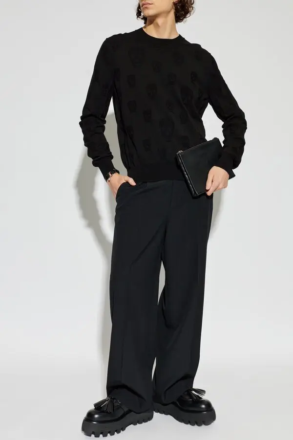 Alexander McQueen Skull Motif Sweater