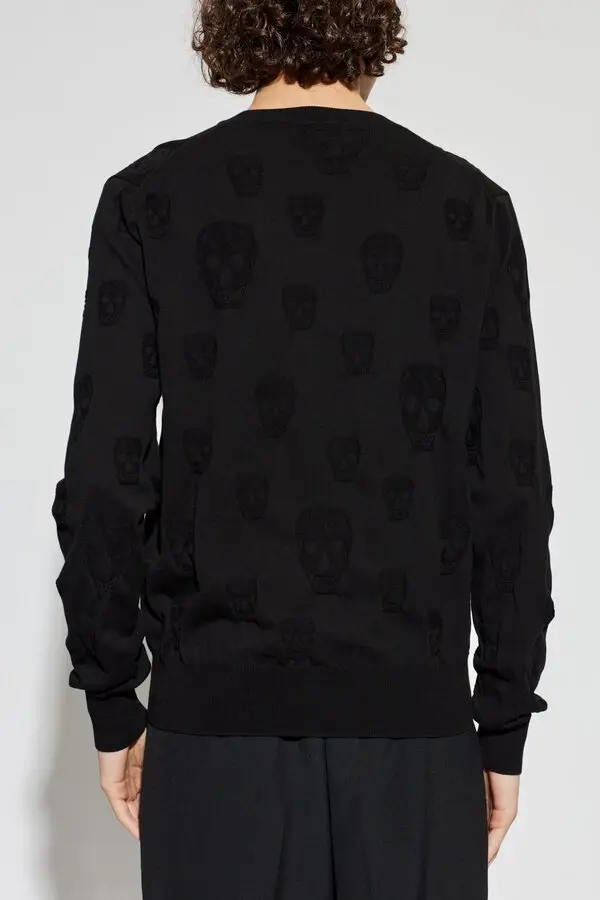 Alexander McQueen Skull Motif Sweater