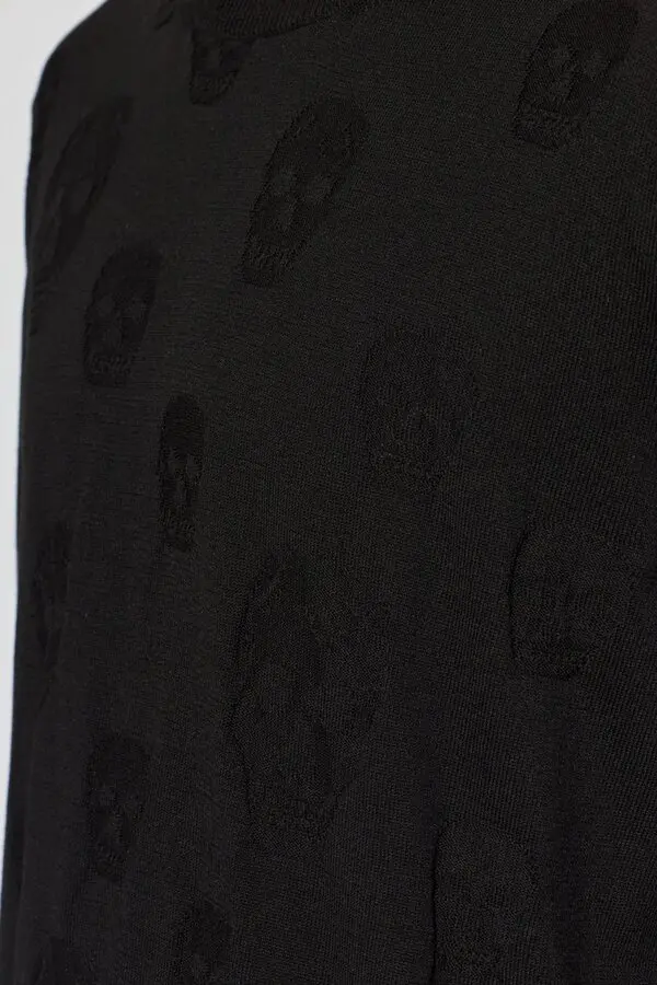 Alexander McQueen Skull Motif Sweater