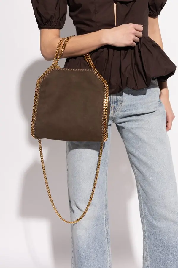 Stella McCartney Falabella Mini Shoulder Bag - Brown