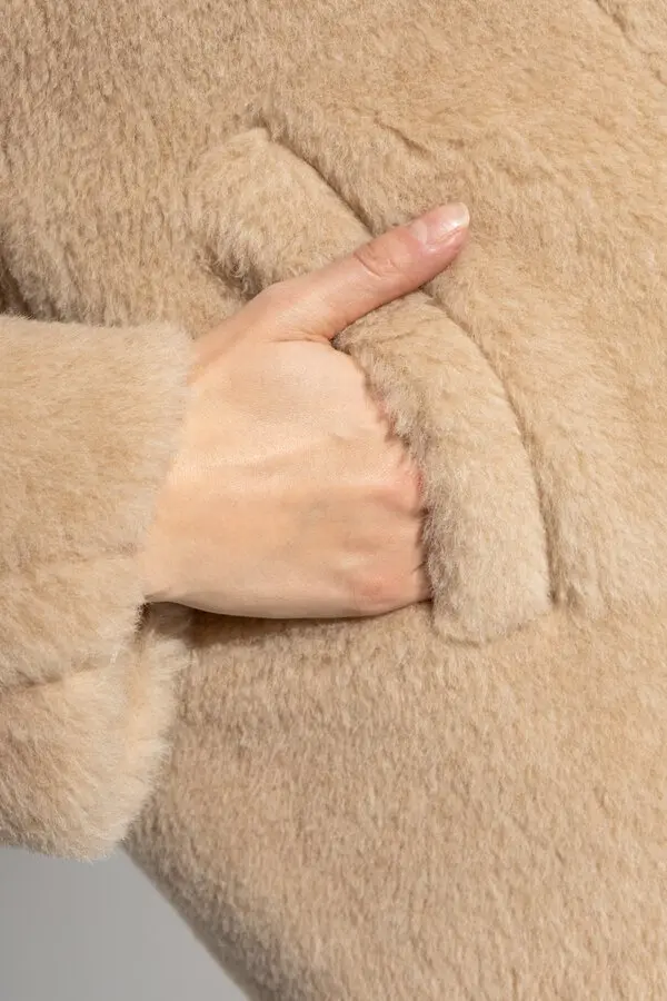 Max Mara Fur Coat - Beige