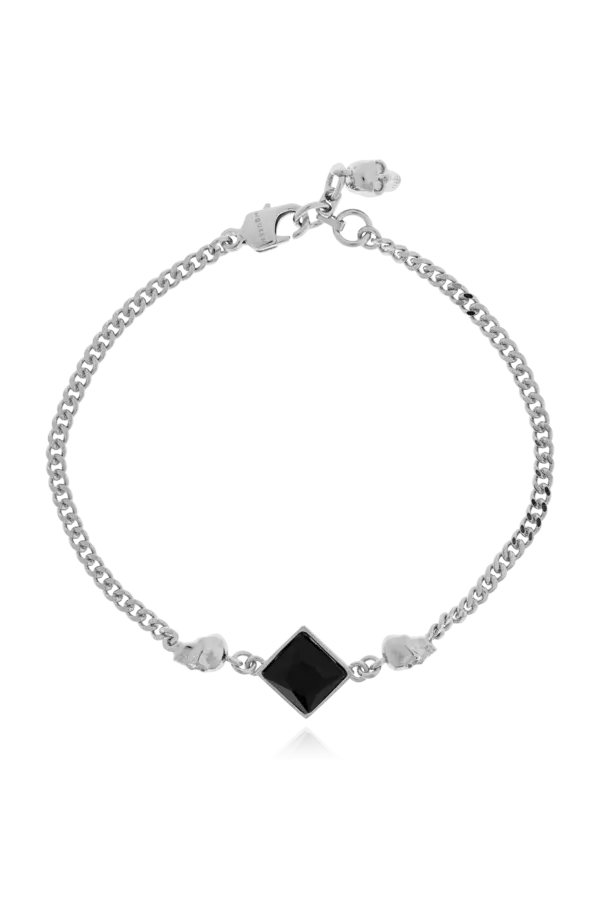 Alexander McQueen Brass Bracelet - Silver