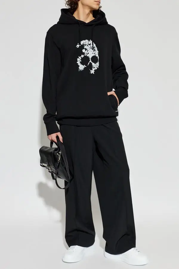 Alexander McQueen Sweatshirt With Skull Motif