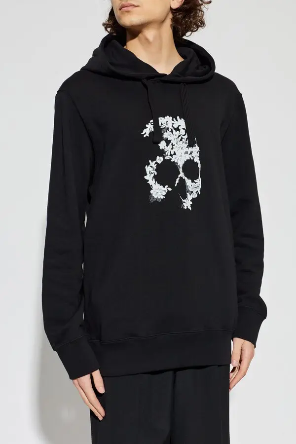 Alexander McQueen Sweatshirt With Skull Motif