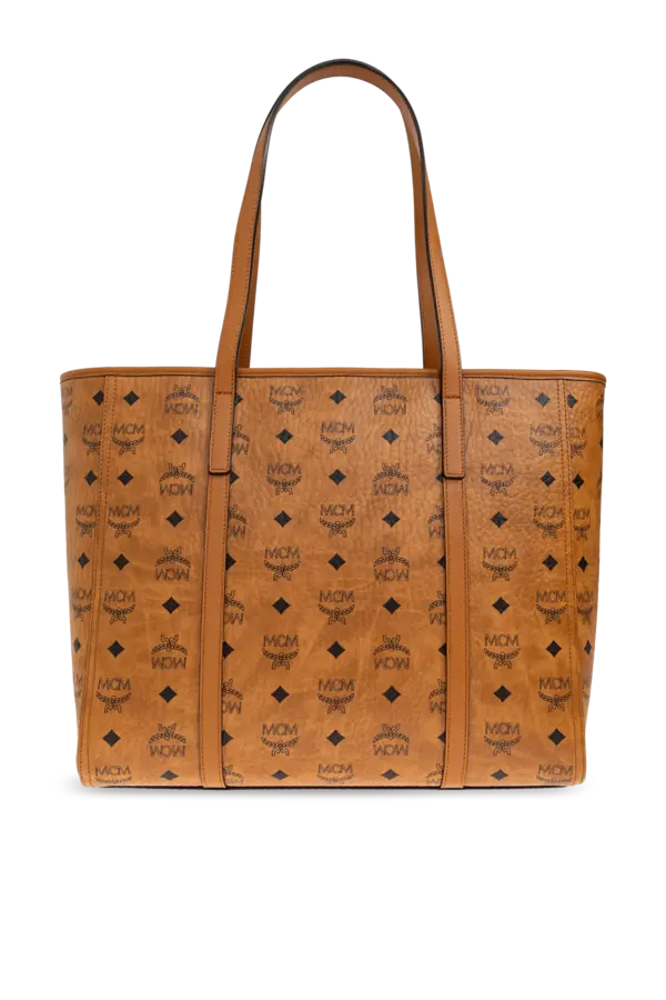 Mcm Toni Medium Shopper Bag - Brown