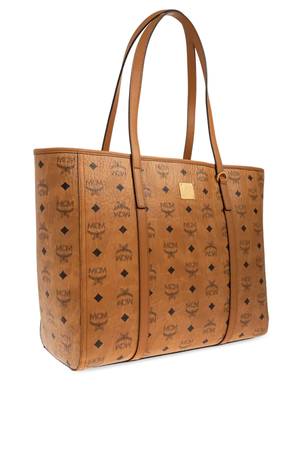 Mcm Toni Medium Shopper Bag - Brown