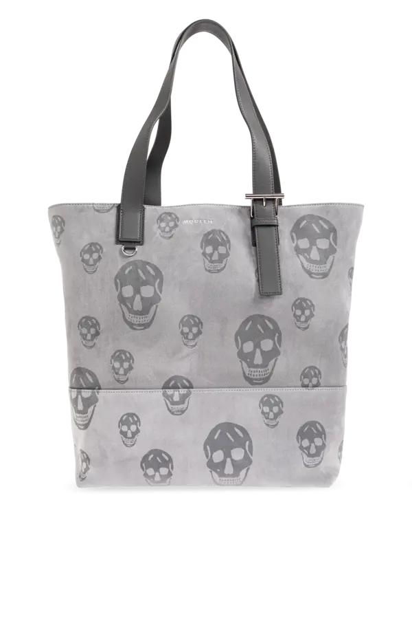 Alexander McQueen T-bar” Shopper Bag - Grey