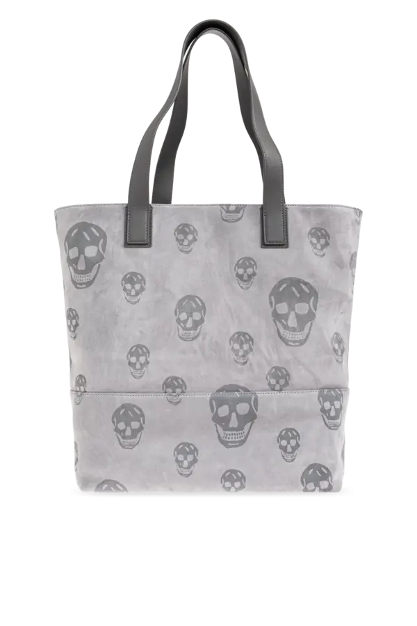 Alexander McQueen T-bar” Shopper Bag - Grey