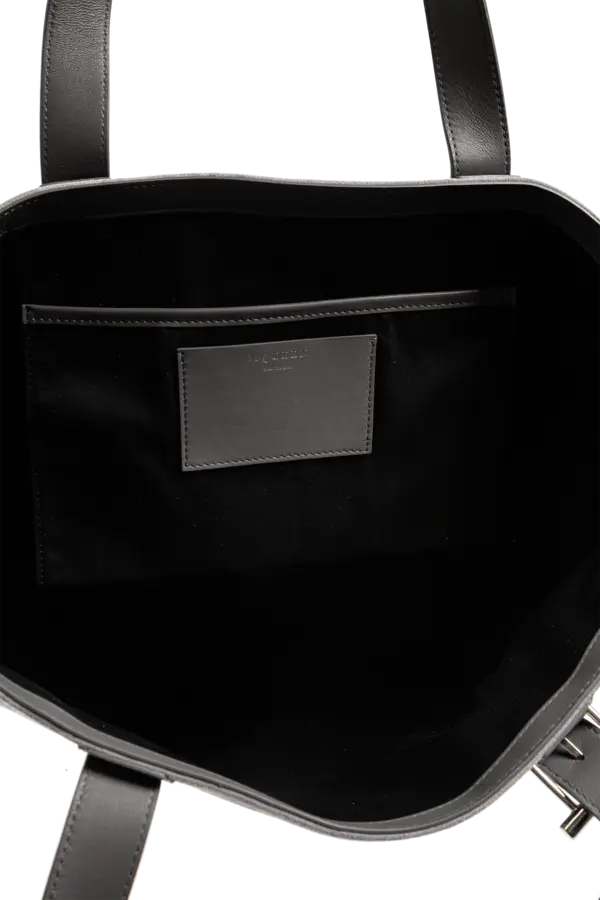 Alexander McQueen T-bar” Shopper Bag - Grey