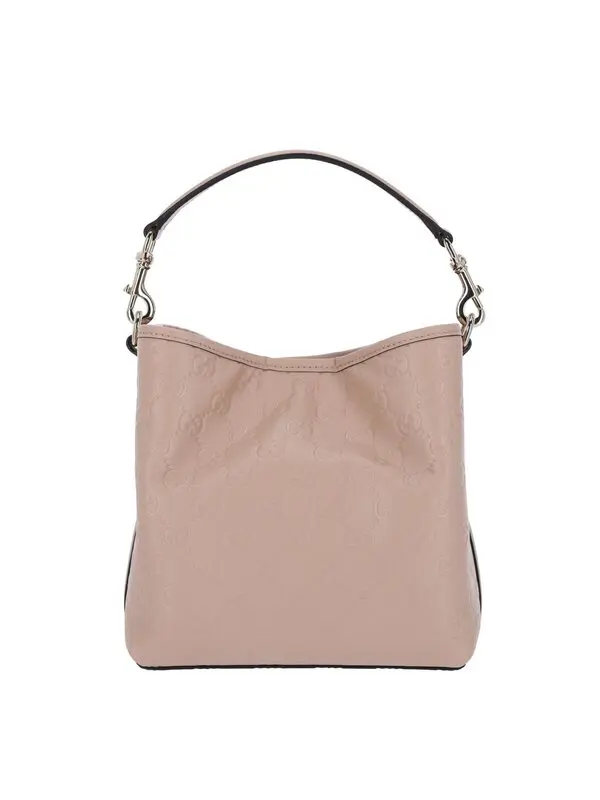 Gucci Gg Emblem Bucket Bag - Pink