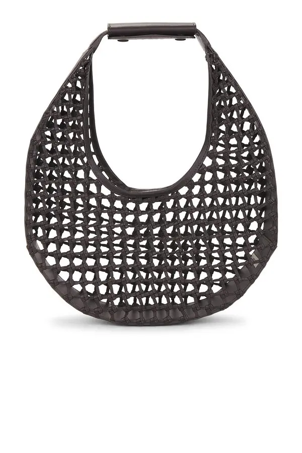 Staud Moon Hand-knotted Tote - Espresso