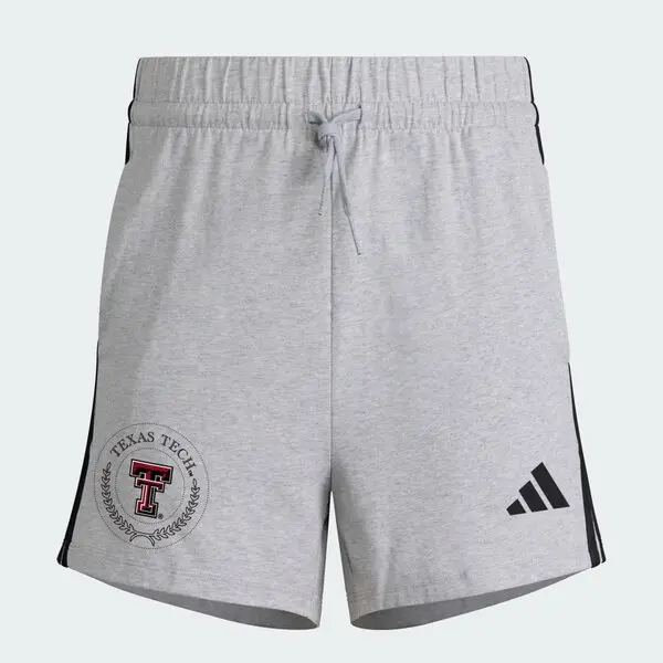 Adidas Texas Tech Red Raiders 3-stripes Shorts