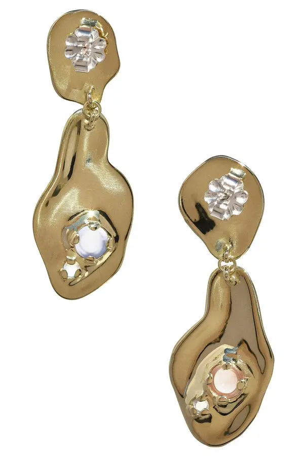 LEIGH MILLER Lava Drop Earrings