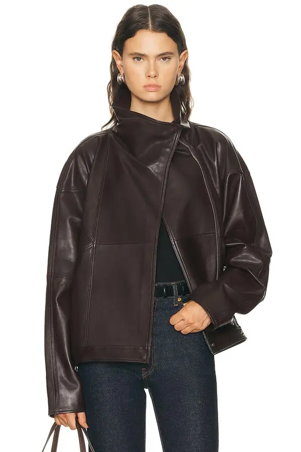 EAVES Mildri Leather Jacket