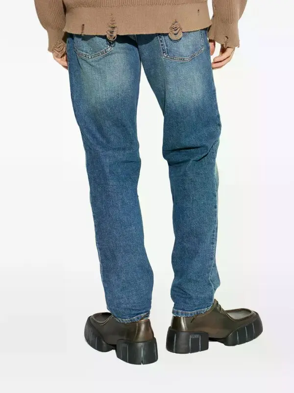 DIESEL® D-finitive 0bebd Straight-leg Jeans - Blue