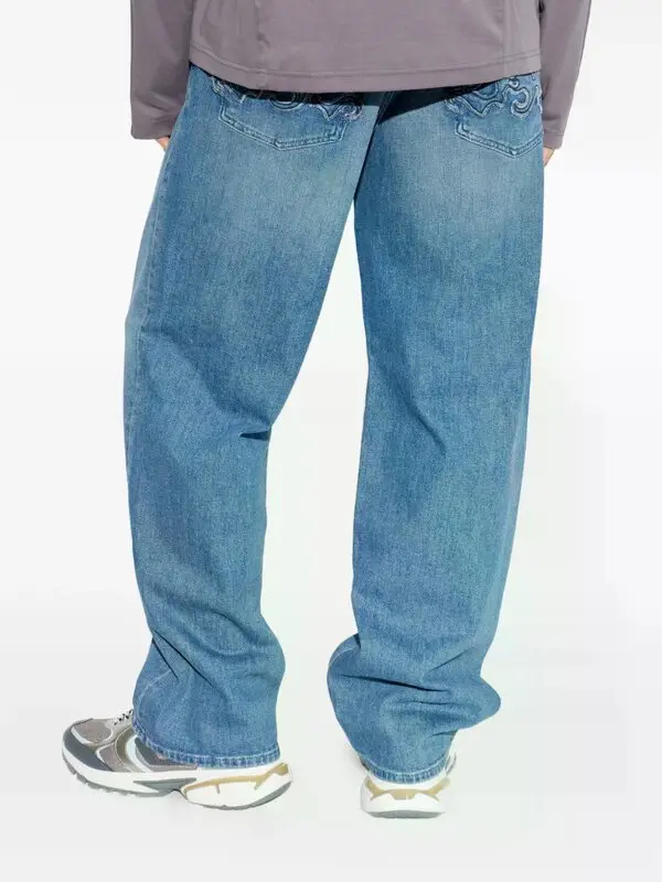 DIESEL® 2001 D-macro Relaxed Jeans - Blue