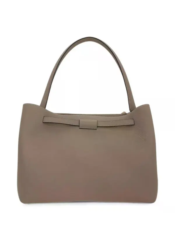 TOD'S Buckle-detail Tote Bag - Brown