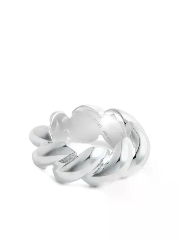 Lié Studio Christine Twisted Ring - Silver