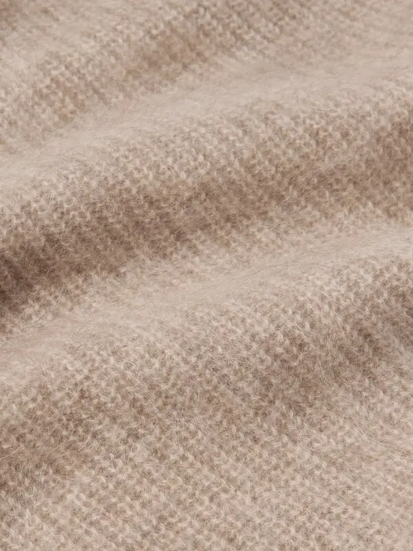 Guest In Residence Grizzly Ribbed Brushed-cashmere Beanie - Brown