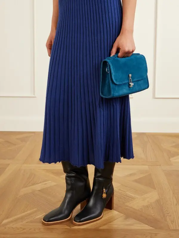 Gabriela Hearst Leonora Small Suede Tote