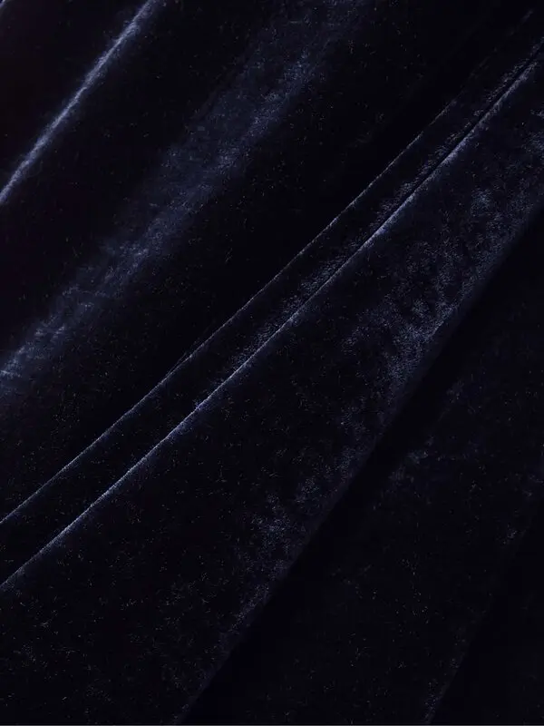 Alaïa Off-the-shoulder Velvet Gown