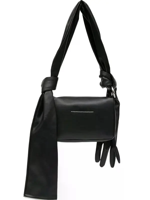 MAISON MARGIELA Glove-detail Shoulder Bag - Black