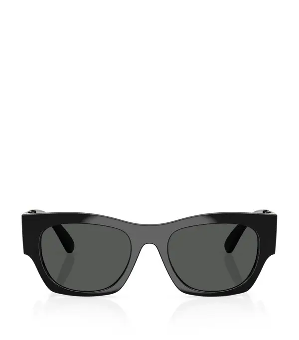 Versace Injected Ve4479u Square Sunglasses - Black