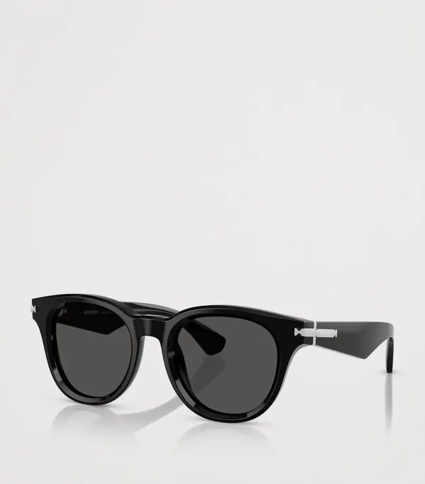 Burberry Acetate Round Sunglasses