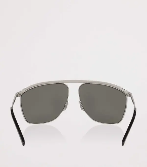 Saint Laurent Metal Sl820 Victoire Pilot Sunglasses