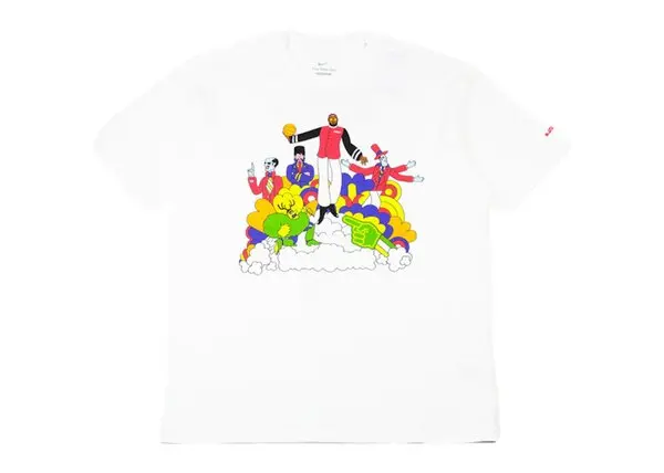 Nike Lebron James Heat Wave T-shirt - White