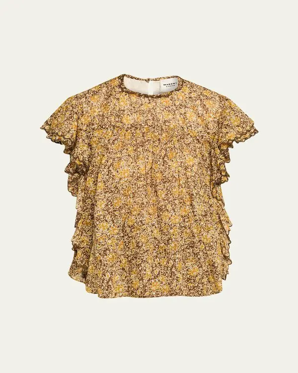 Isabel Marant Étoile Daliyane Floral Blouse