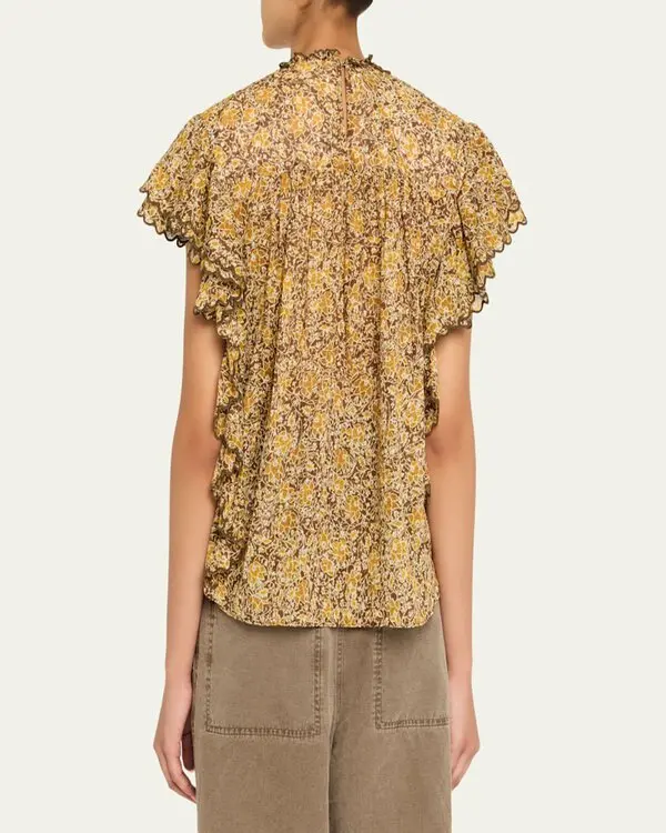 Isabel Marant Étoile Daliyane Floral Blouse