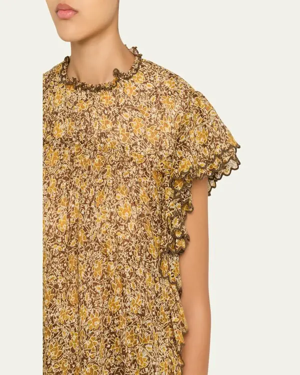 Isabel Marant Étoile Daliyane Floral Blouse