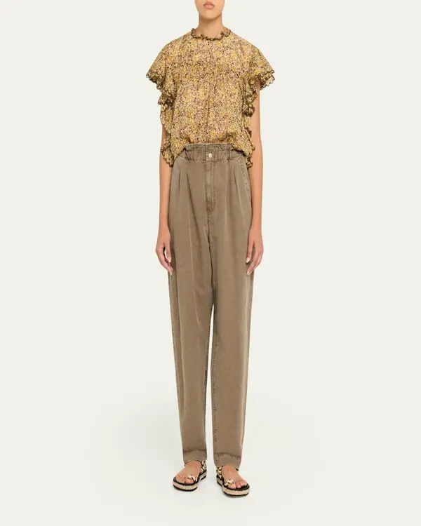 Isabel Marant Étoile Daliyane Floral Blouse