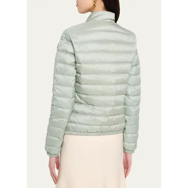 Moncler Lans Short Down Jacket - Gray