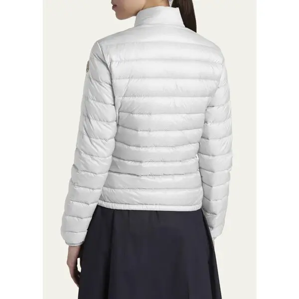 Moncler Lans Short Down Jacket - Gray