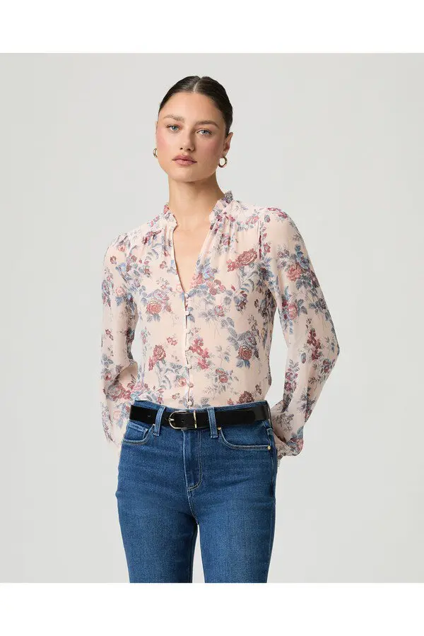 Paige Lula Blouse - Floral