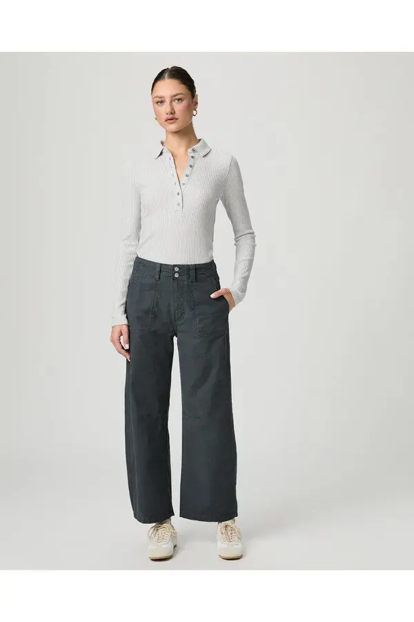 Paige Arellia Ankle Barrel Leg Jean