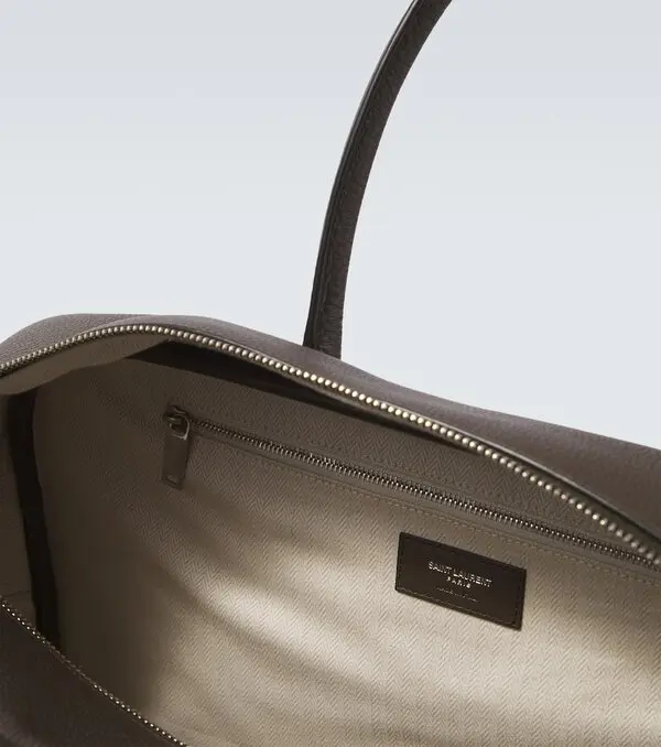 Saint Laurent Bowling Small Leather Duffle Bag