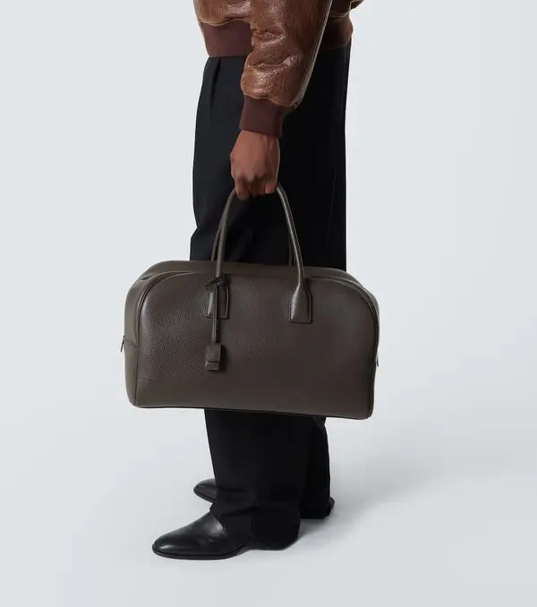 Saint Laurent Bowling Small Leather Duffle Bag
