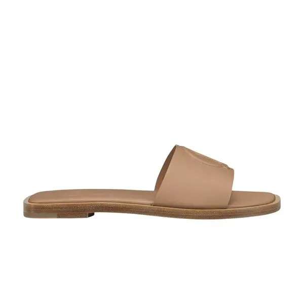 CHRISTIAN LOUBOUTIN Cl Mule Flat - Tan