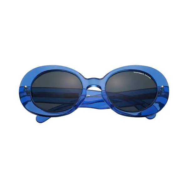 Supreme X Number Ine Sunglasses - Blue